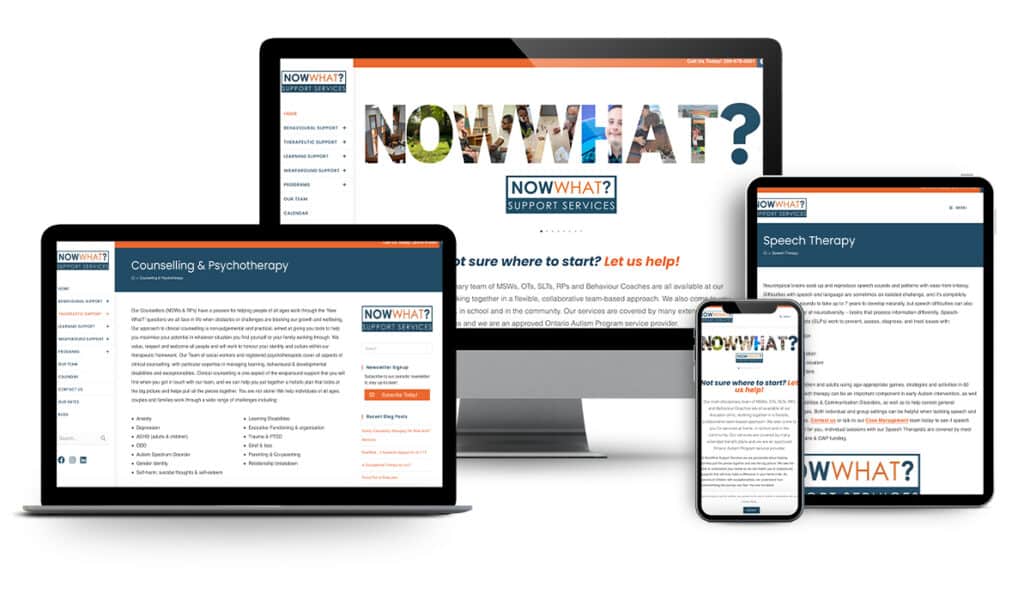 NowWhat Support Services - Zinger Web Design